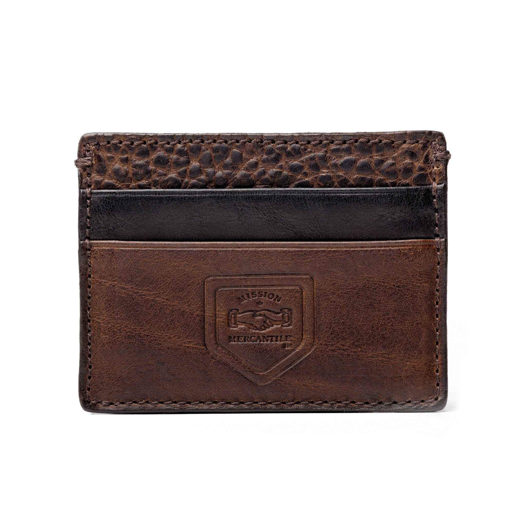 Theodore Leather Front Pocket Wallet - Mission Mercantile – Julien's a ...
